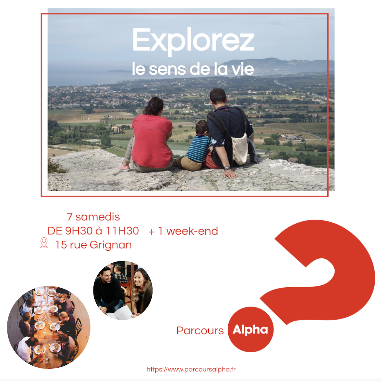 Parcours Alpha - Temple Grignan